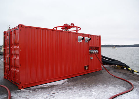 Containerized Fire Water Pump Set | Hydrodiesel
