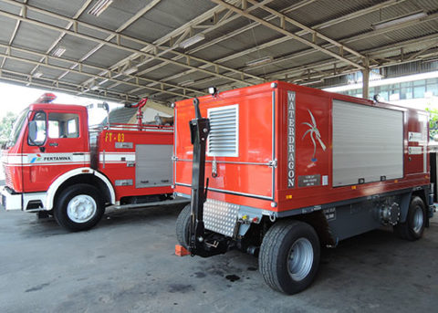 Mobile Fire Fighting Booster Pump Set with Submersible Lift Pump ...