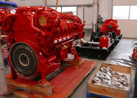 Start assembly new offshore FWP systems – Hydrodiesel