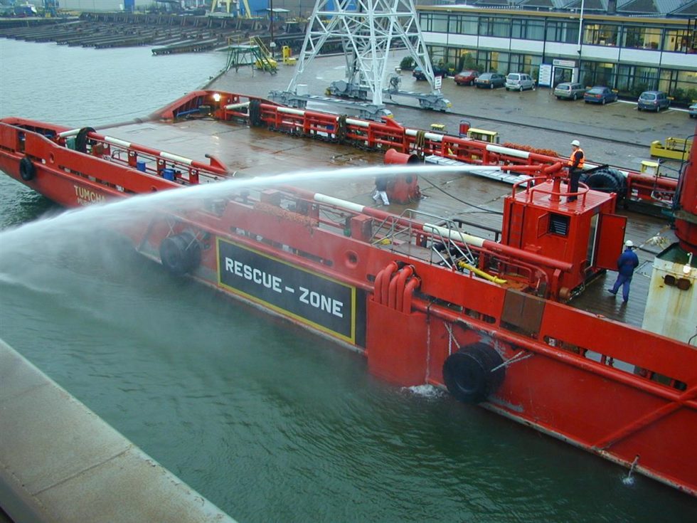 READILY AVAILABLE – Containerized Fire Fighting System – 1200 m³/h ...