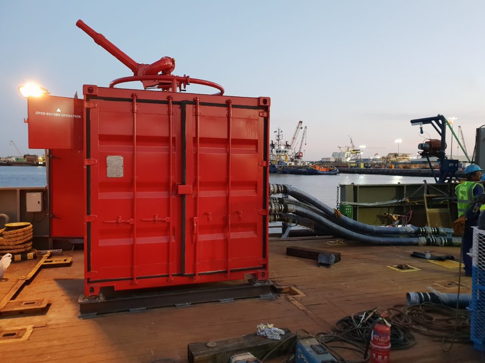 READILY AVAILABLE – Containerized Fire Fighting System – 1200 m³/h ...