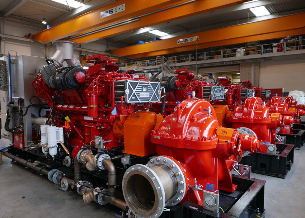 Factory Acceptance Test for Fire Water Pump Installation FPSO | Hydrodiesel
