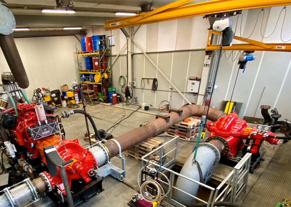 Factory Acceptance Test for Fire Water Pump Installation FPSO | Hydrodiesel