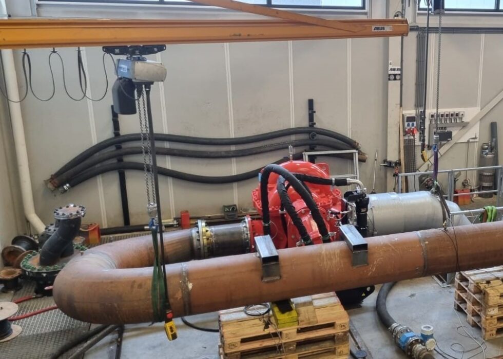 Work in progress Fire Water Pump system FPSO | Hydrodiesel