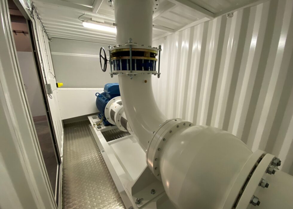 Containerised Test Water Pump Set – Hydrodiesel