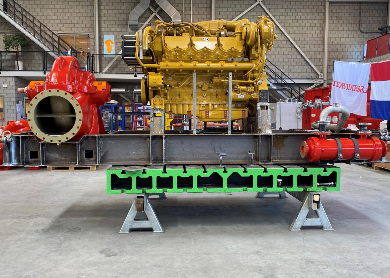 Start assembly of another offshore Fire Water Pump system FPSO ...