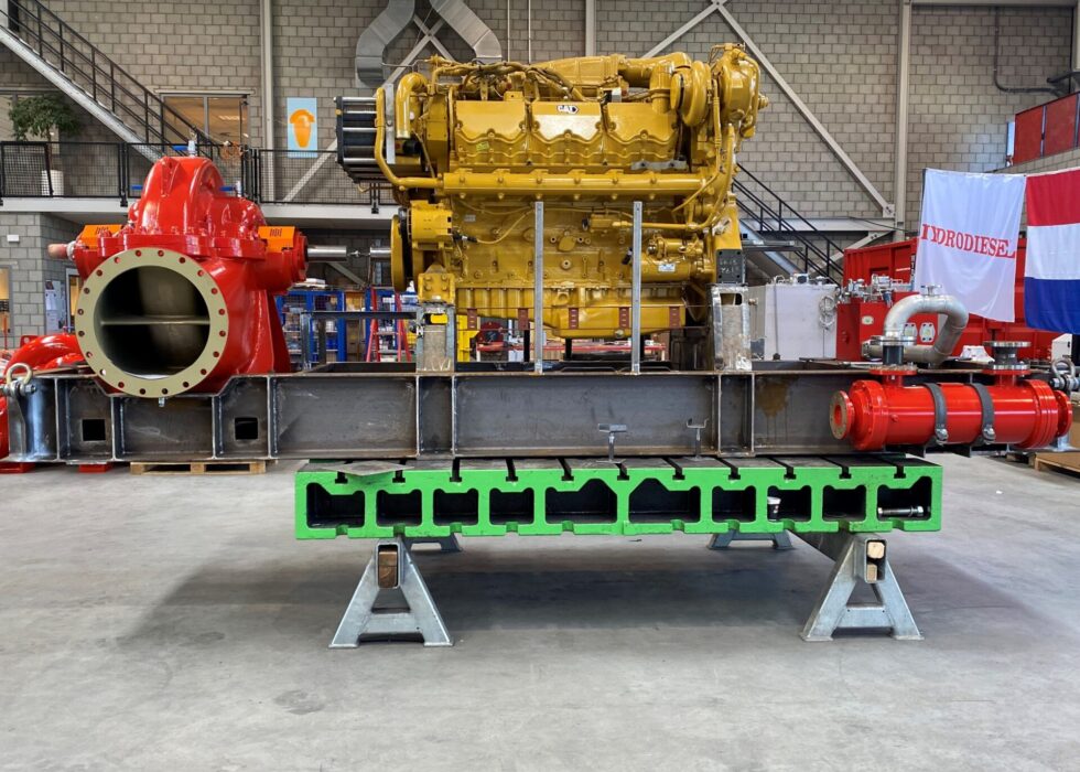 Start assembly of another offshore Fire Water Pump system FPSO ...