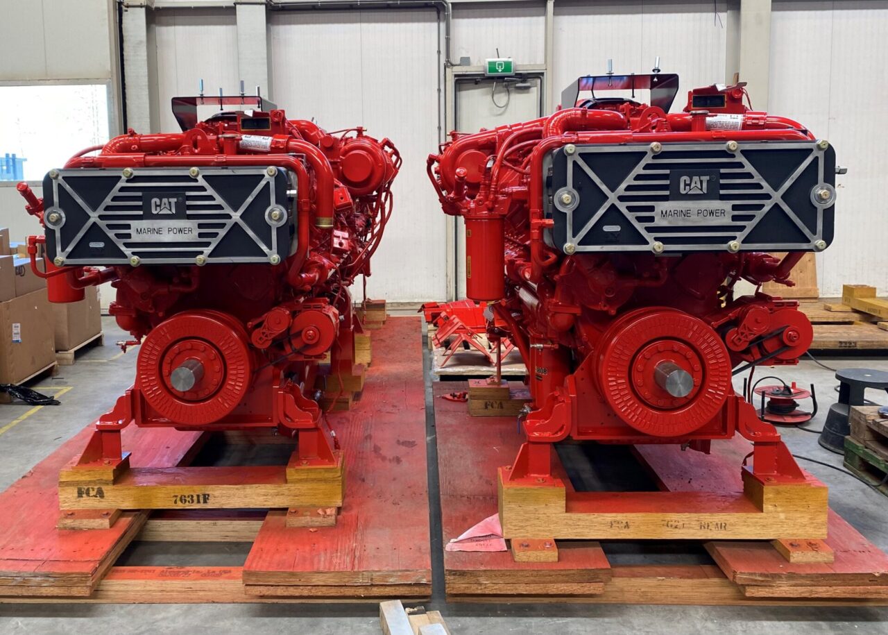 Start assembly of another offshore Fire Water Pump system FPSO ...