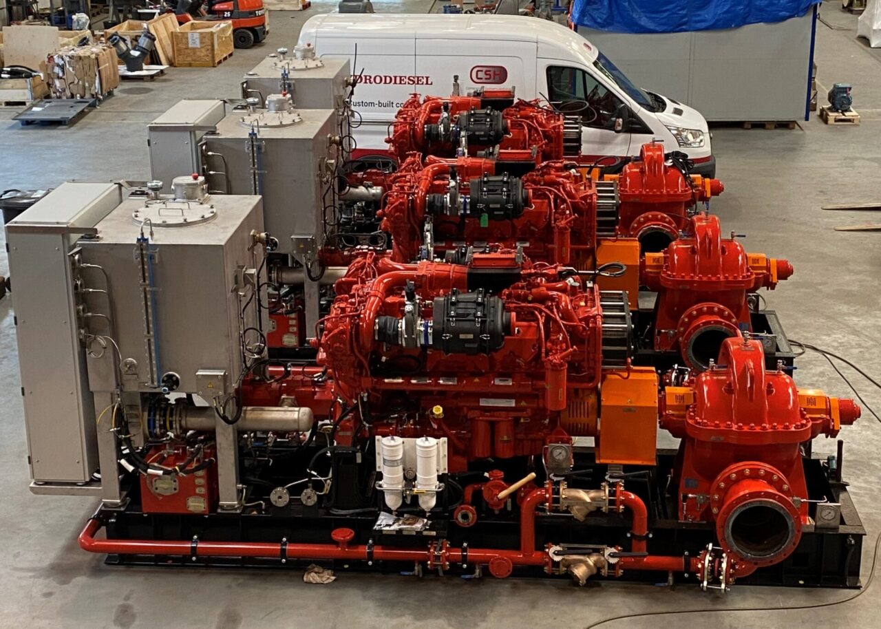 Factory Acceptance Tests for Fire Water Pump Systems FPSO | Hydrodiesel